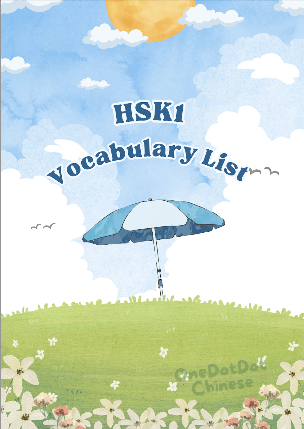 HSK 1 Vocabulary & Workbook - OneDotDot Chinese